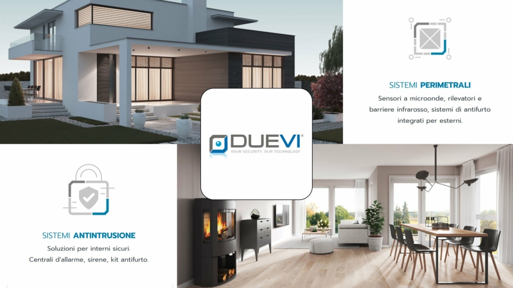 Duevi - Perimetrali, antintrusione, CCTV Biella, Vercelli, Novara, Aosta